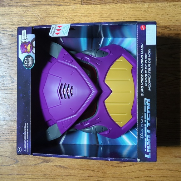 Disney | Costumes | Nib Disney Pixar Lightyear Zurg Voice Changing Mask ...